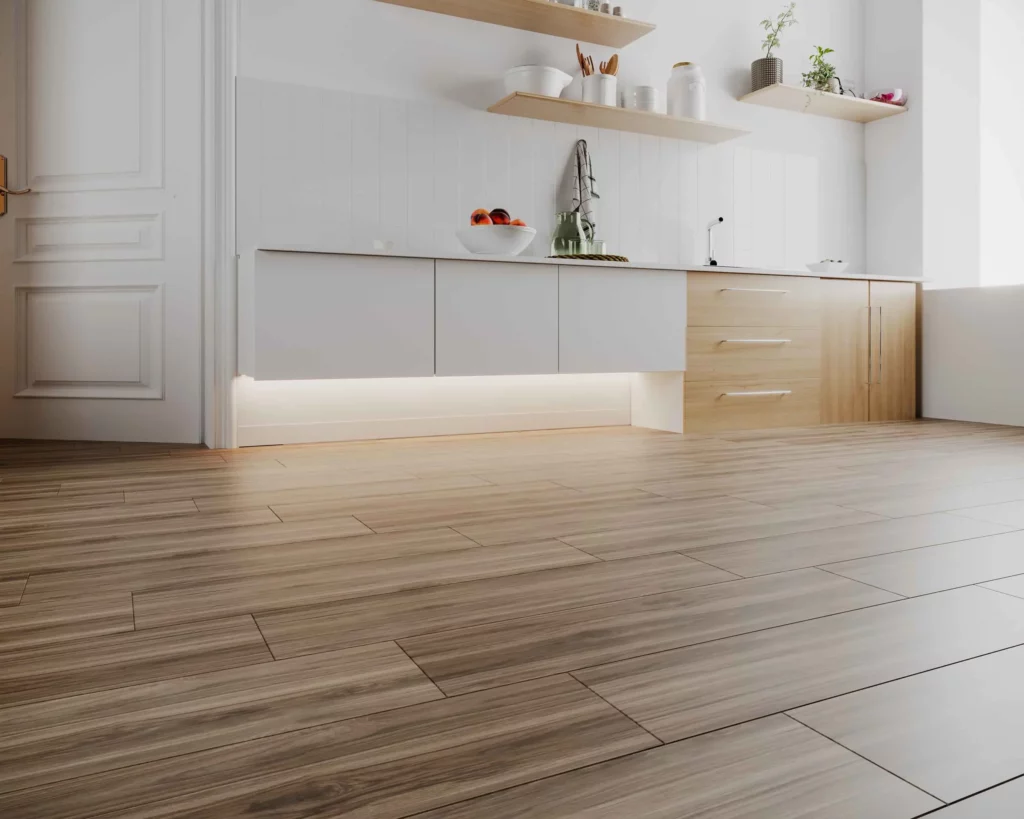 All-wood kitchen floor cladding with a matt finish - Carthago Ceramic